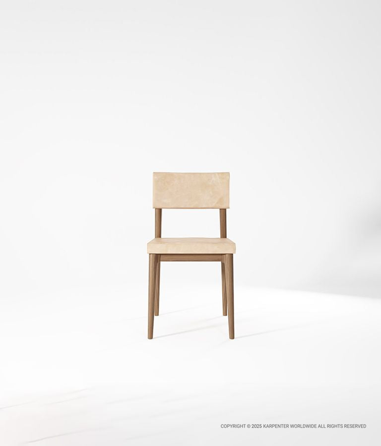 VINTAGE Chair with Leather – Karpenter Indonesia